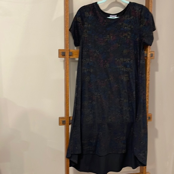 LuLaRoe | Dresses | Lularoe Iridescent Metallic Rainbow Textured Dress ...